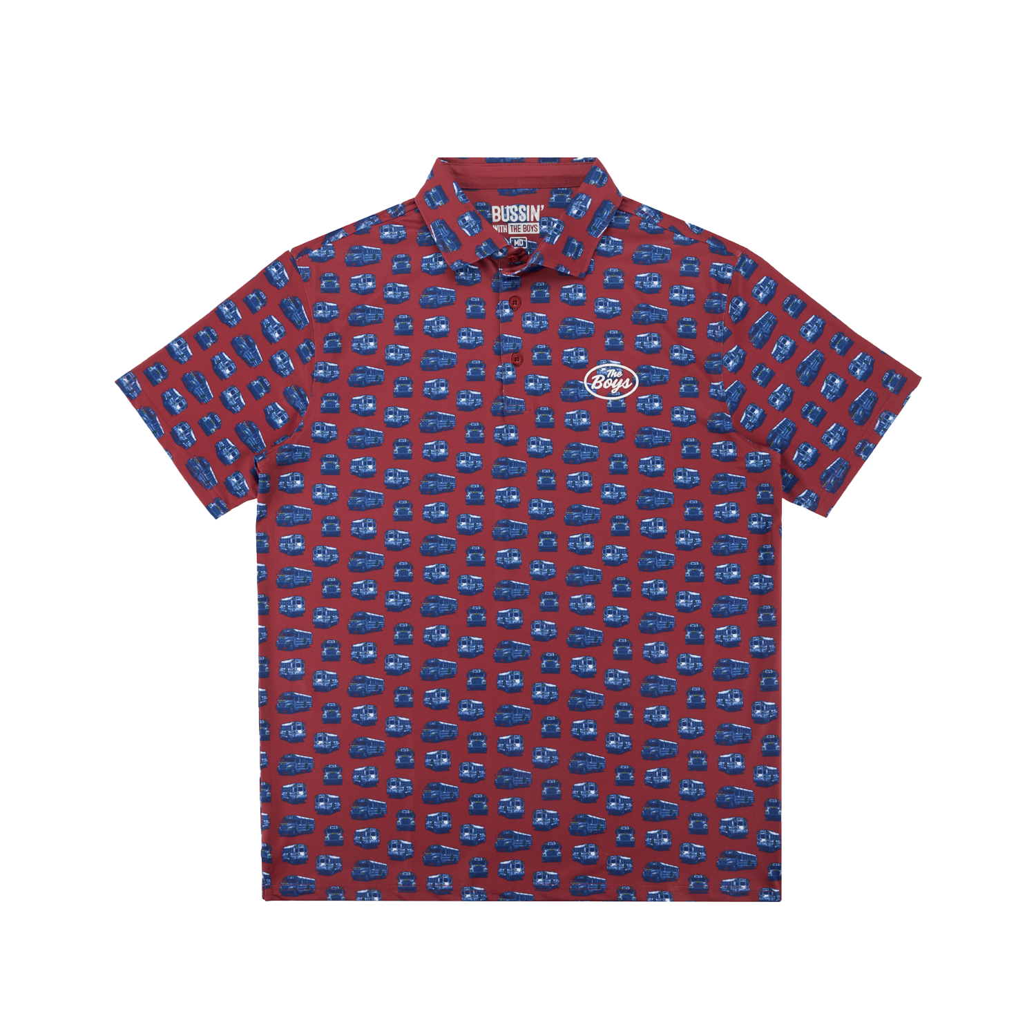 The Boys Bus Performance Polo – BUSSIN WITH THE BOYS STORE